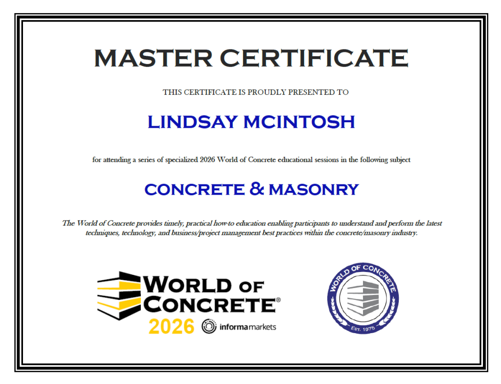 master molder certification